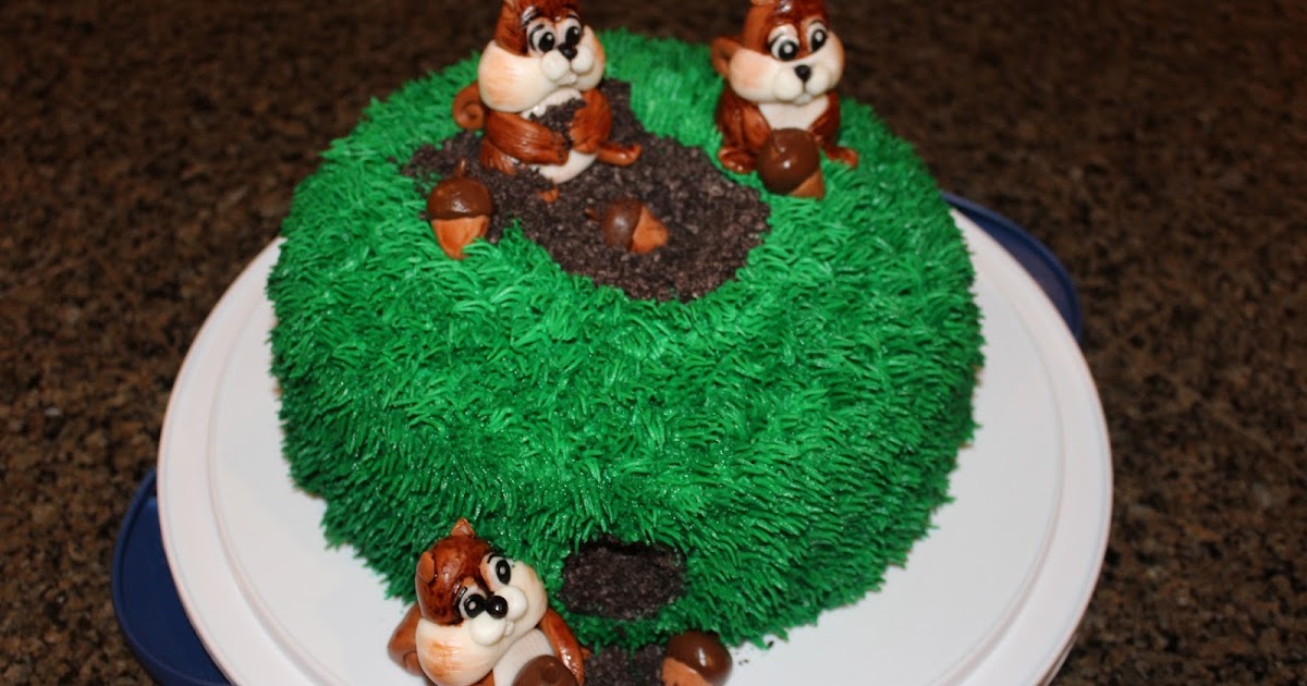 Cat's Cake Creations: Chipmunks Cake