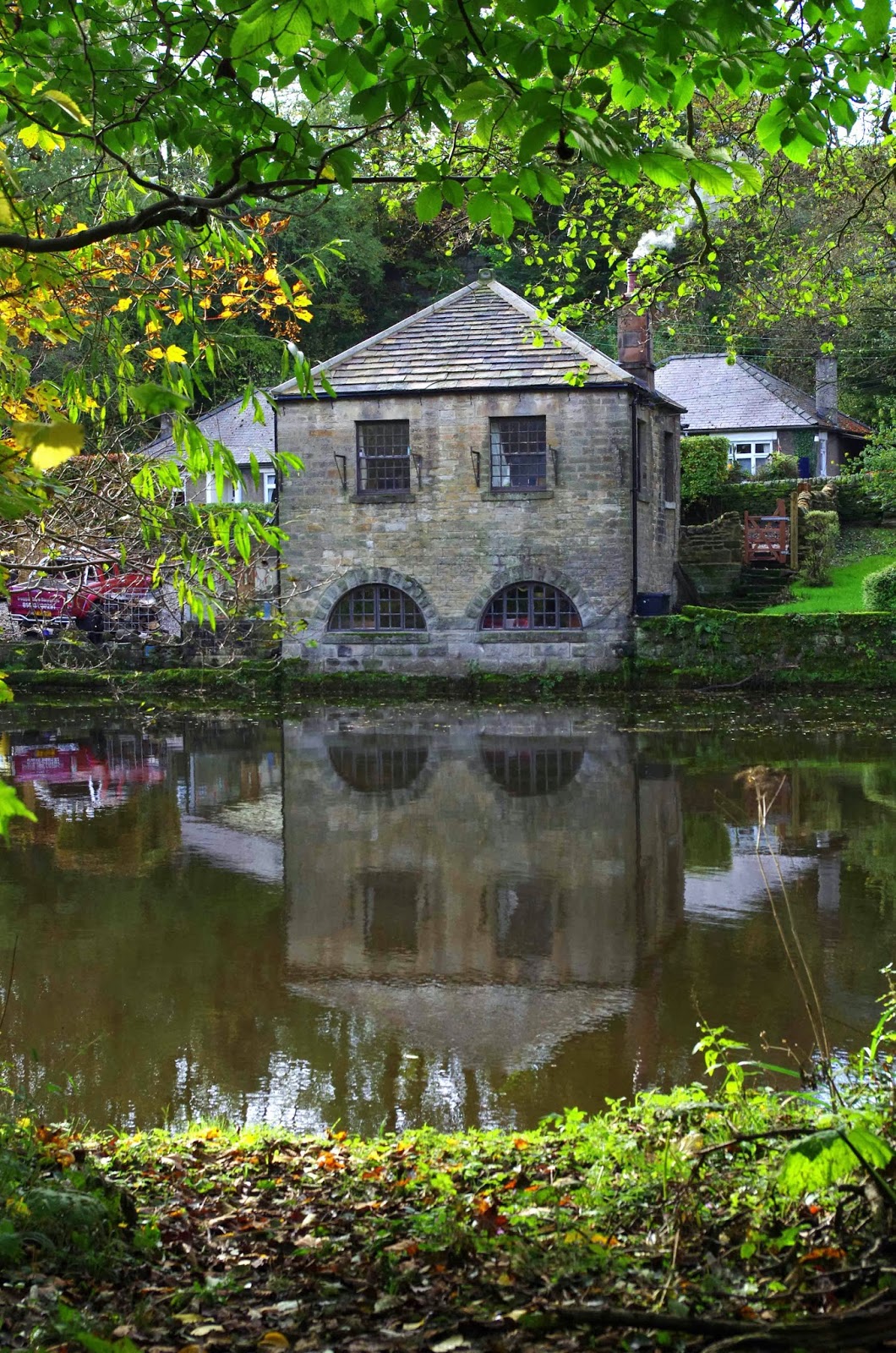 Out & About: Calver Mill and Weir