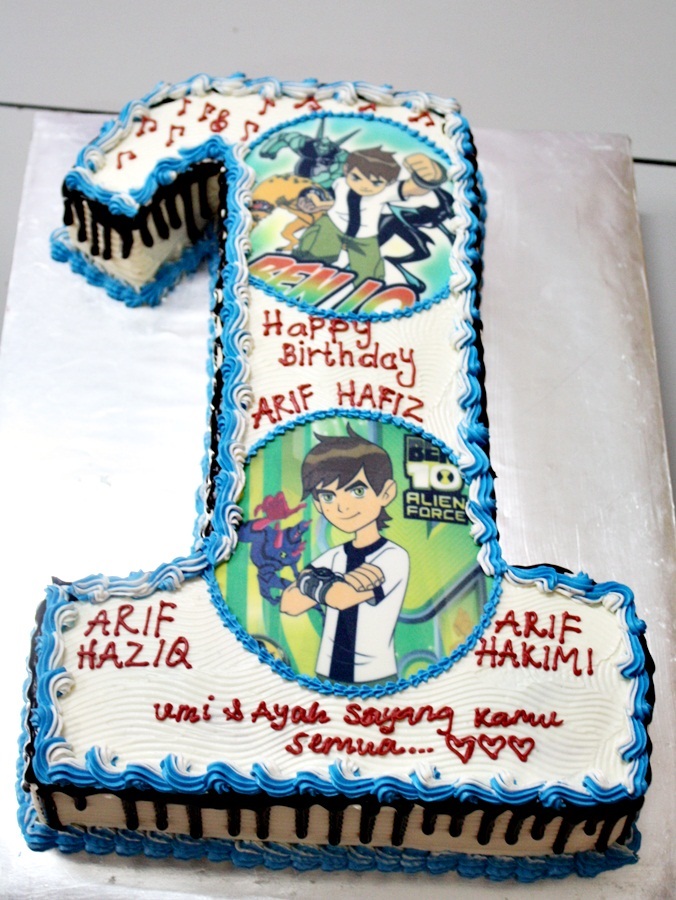 NO 1 BIRTHDAY CAKE | kinrara bakery