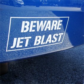 Legacy Tails by Mad Dog Gear: BEWARE JET BLAST!