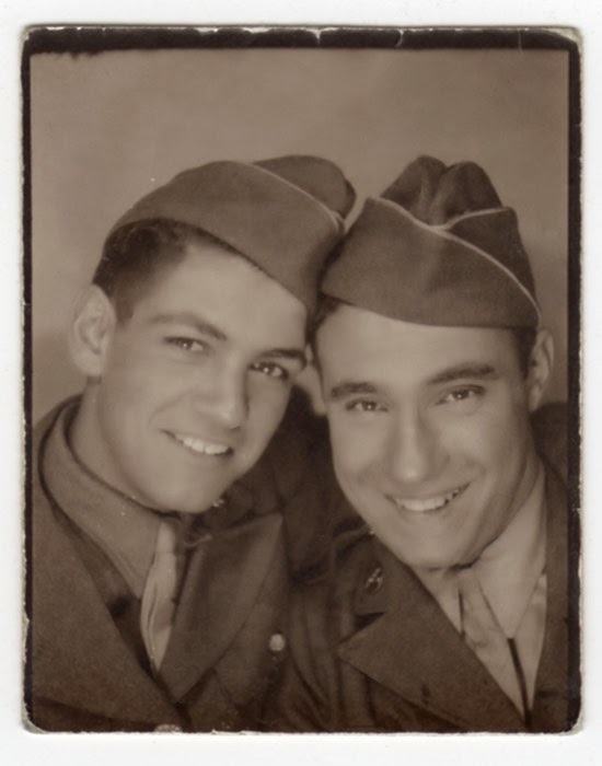 Men in Photobooth ~ Vintage Everyday