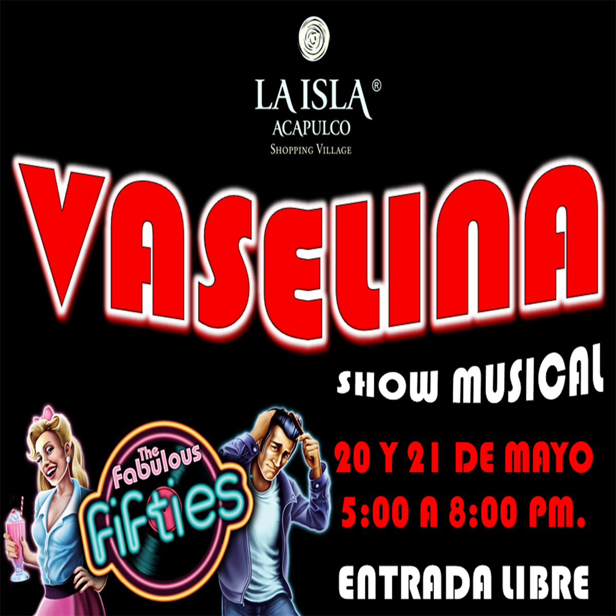 PROGRAMA DESTINOS MÉXICO: SHOW MUSICAL "VASELINA"