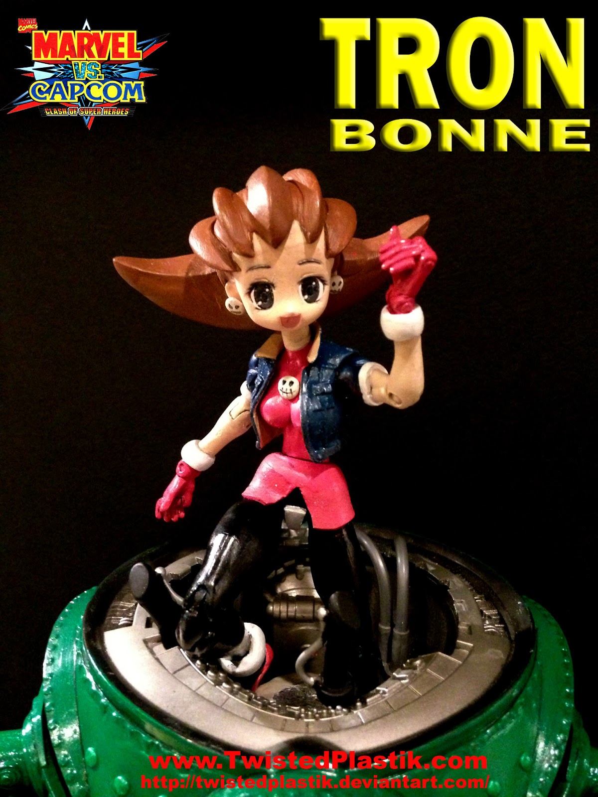 Twisted Plastik: Tron Bonne Custom Figure