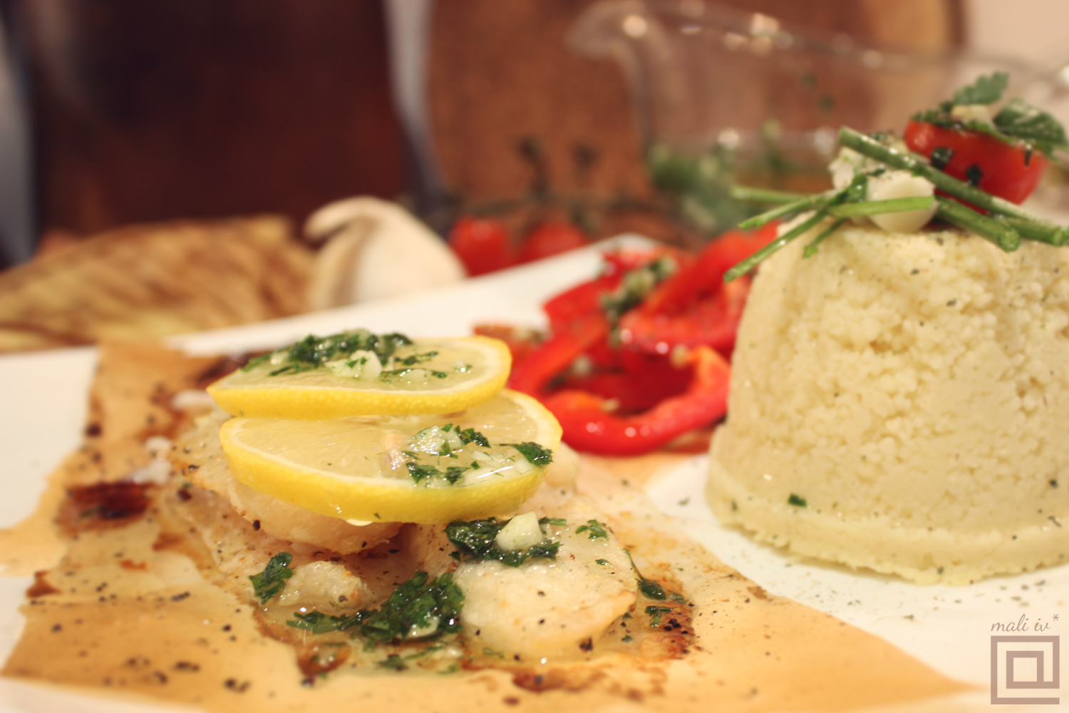 Riba list sa kuskusom - Mali Iv & Slurporama