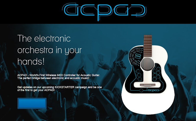 Acpad - controlador MIDI wireless para guitarras acústicas | Aberto até ...