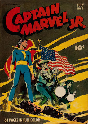 Dave's Comic Heroes Blog: Flag Day 2018 With Captain Marvel Jr