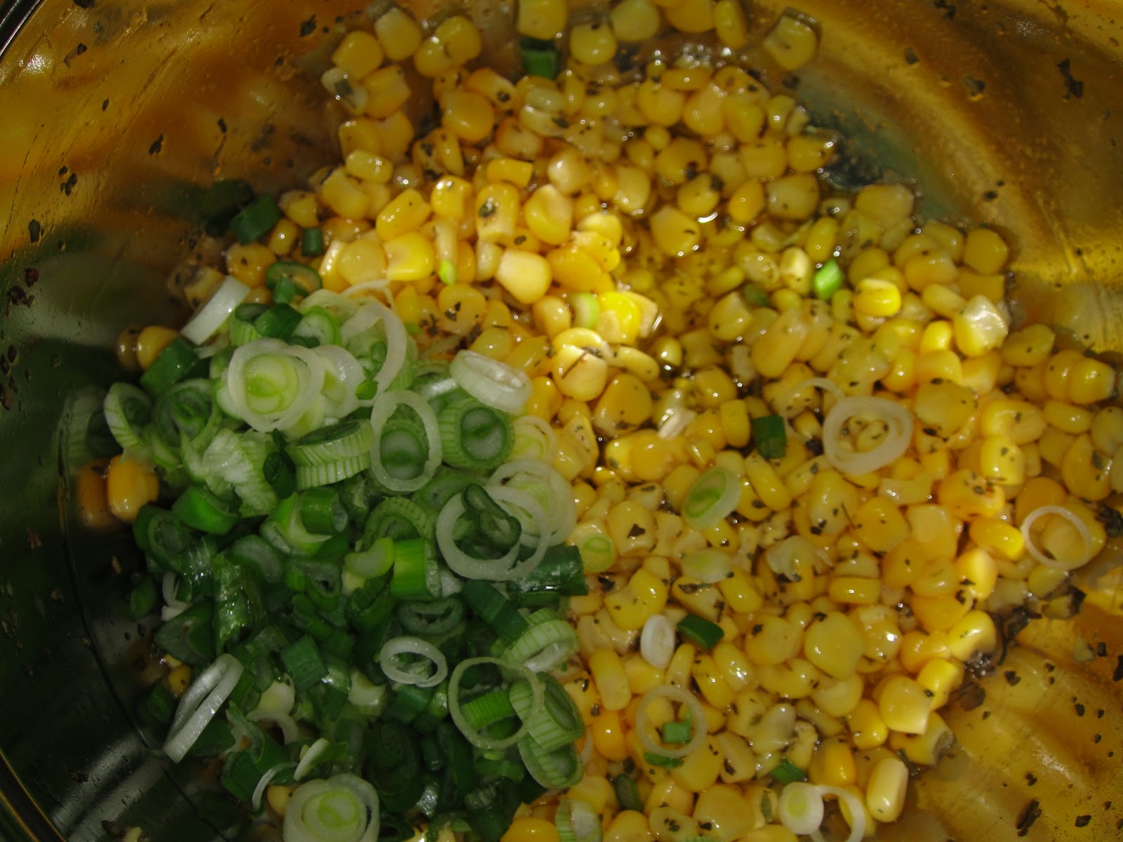 Maryam's Culinary Wonders: 327. Corn Lettuce Salad