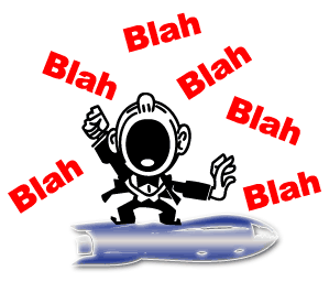 Priceless April: APRIL 17TH "BLAH-BLAH-BLAH Day"