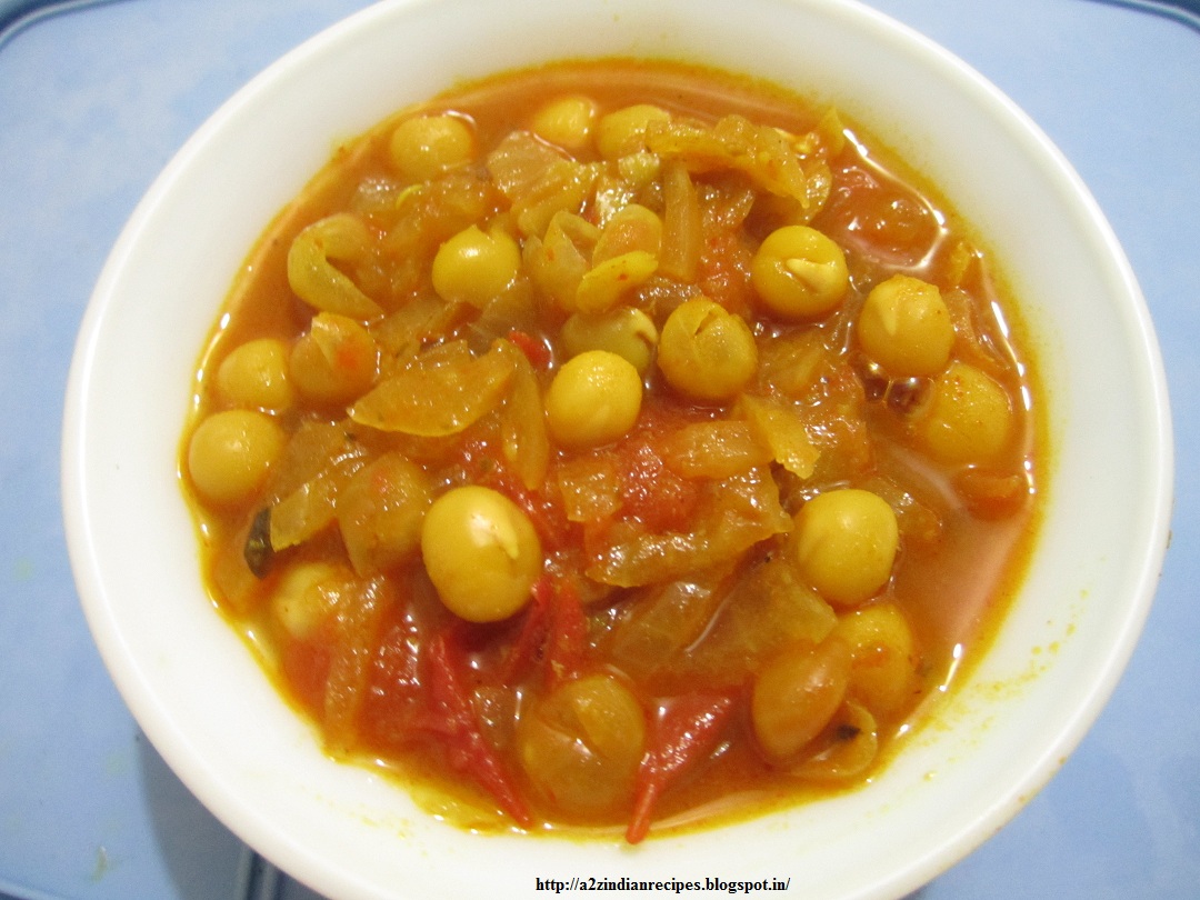 @ Best Maharashtrian Recipes : White Peas Curry / Safed Vatana Amti