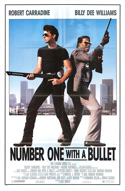 Good Efficient Butchery: Retro Review: NUMBER ONE WITH A BULLET (1987)