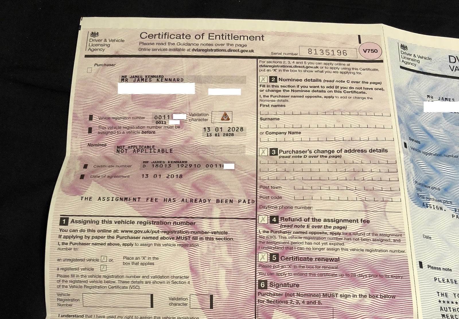 RevK®'s ramblings: Special paperwork!