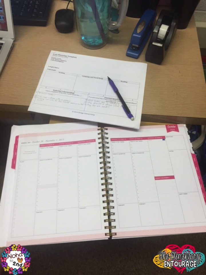 The Elementary Entourage: My Lesson Planning Style {Kelsey from Aloha ...