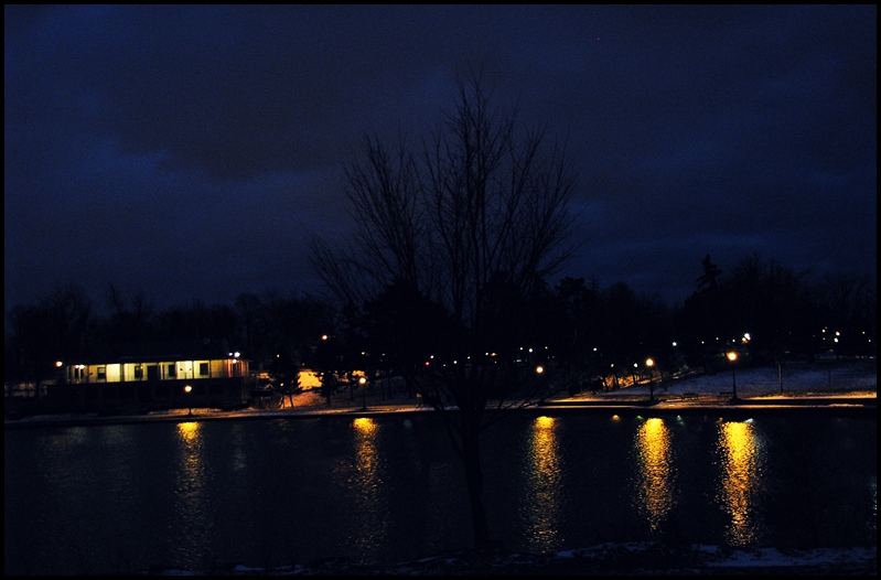 Delaware Park at Night