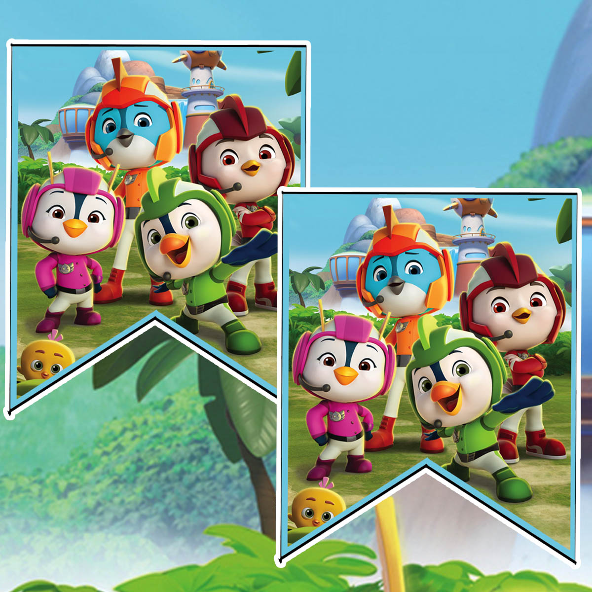 Daisy Celebrates: Top Wing Birthday Party Printable Files