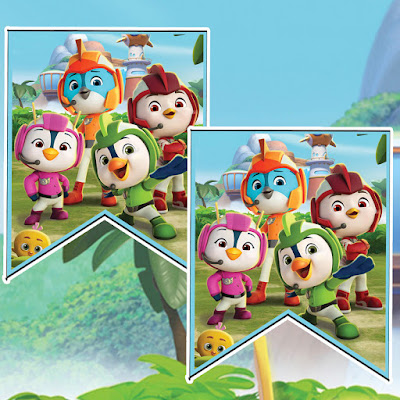 Daisy Celebrates: Top Wing Birthday Party Printable Files