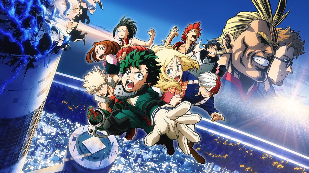 Comic Relief!: MHA: Two Heroes Delivers Jaw Dropping Hero Film