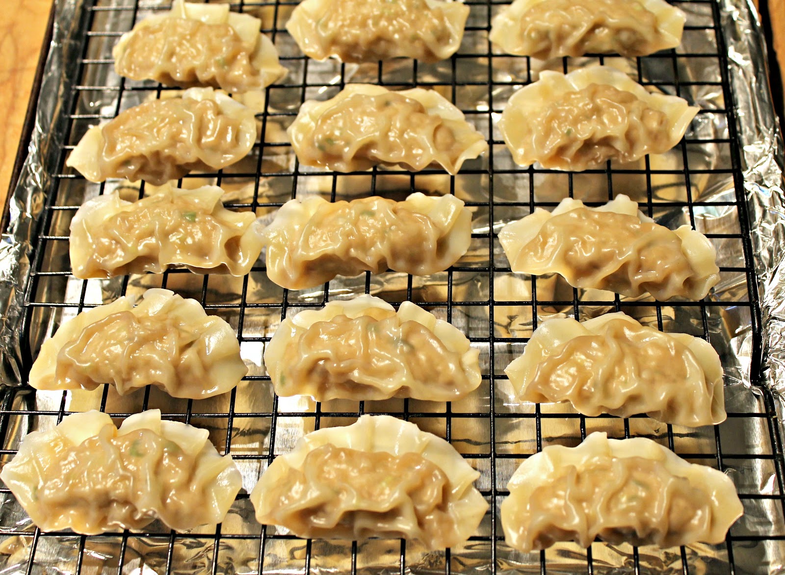Sandra's Alaska Recipes: SANDRA’S ASIAN PORK DUMPLINGS with GINGER SOY ...
