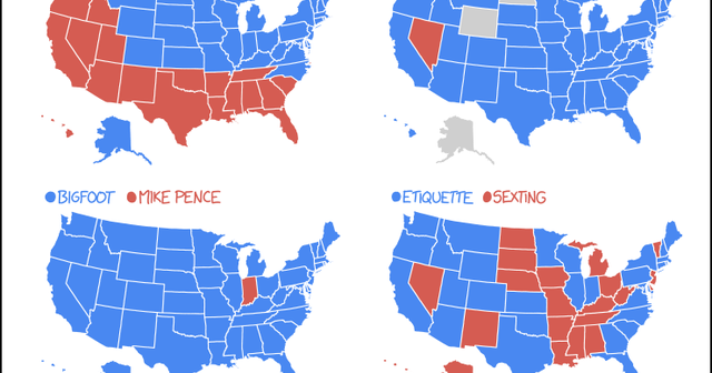 Miss Cellania: Google Trends Maps