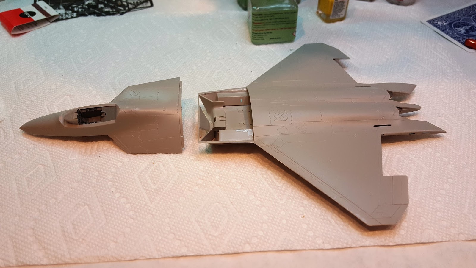 Dutycat Arts Build Blog: Lockheed F-22 Raptor Build - Introduction and ...