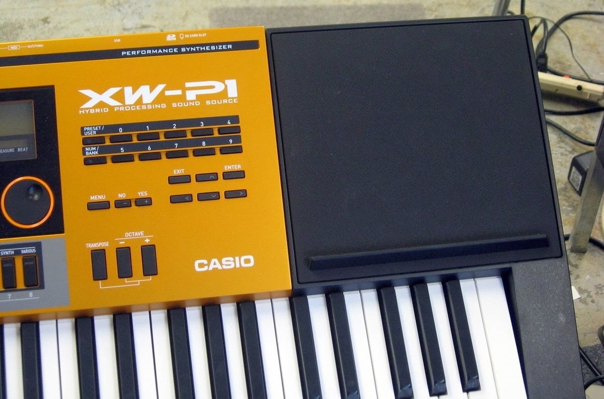 MATRIXSYNTH-B: CASIO XW-P1 CHROME ORANGE PERFORMANCE SYNTH