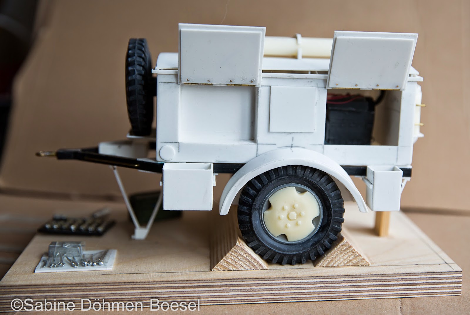 Andreas Modellbaublog: Sd.AH 24 Schwerer Maschinensatz Anhänger z.Zt ...