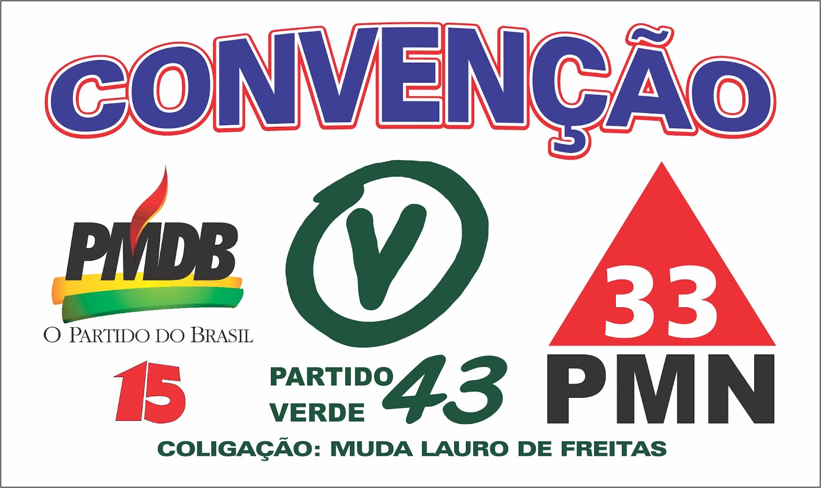 PARTIDO VERDE 43 LAURO DE FREITAS-BA