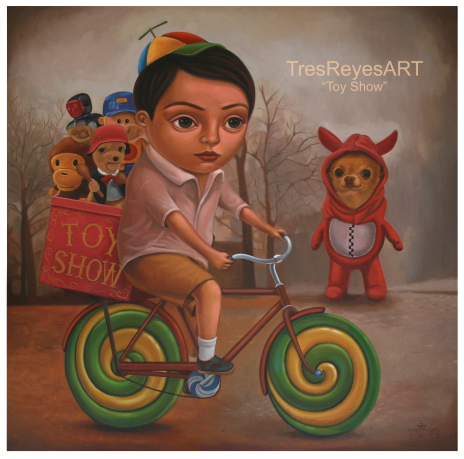 Filipino Artist Edwin Tres Reyes - "tRes"
