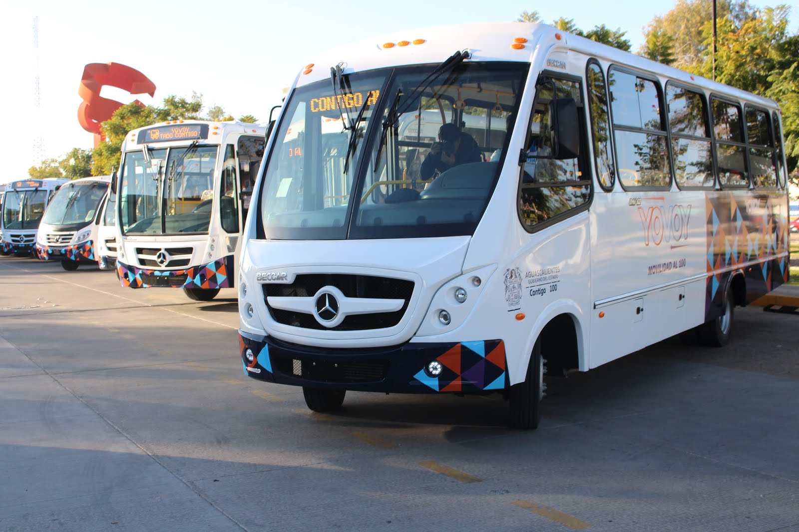 Mercedes-Benz Autobuses renueva unidades en Aguascalientes