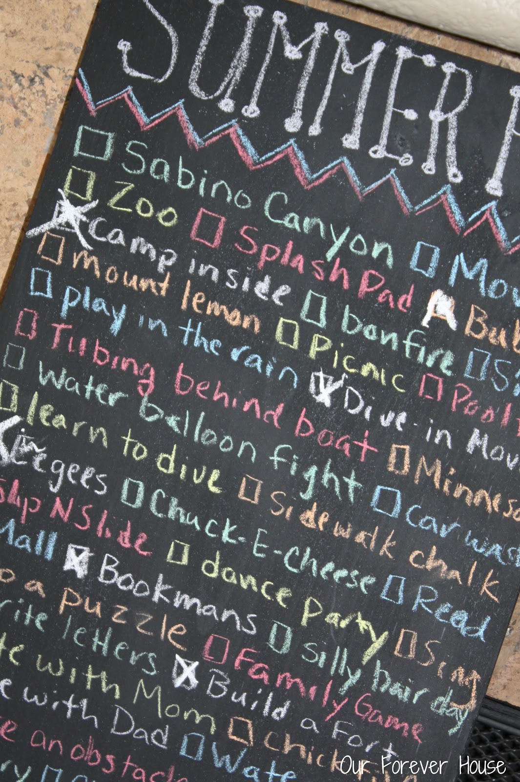 Our Forever House: Our Not So Bummer Summer!