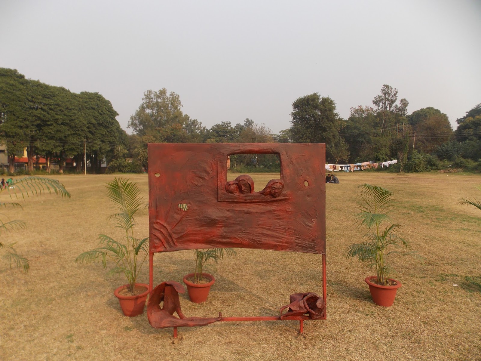 CHINAR SHADE : "' DARK CLOUDS ....SILVER LINING" AN EXHIBITION BY ...