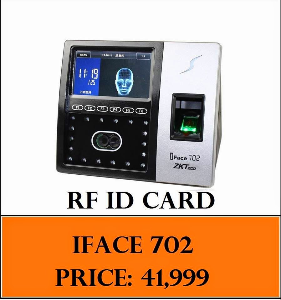 Time Attendance Machine: Time Attendance Machine iface 702 RF ID