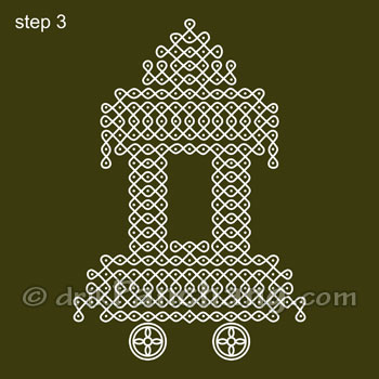 Sankranti Muggulu | Ratham Muggulu | Chukkala Muggulu | Rangoli Designs ...