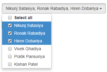 Multiselect Dropdownlist With Checkbox in ASP.NET C# | Codingvila