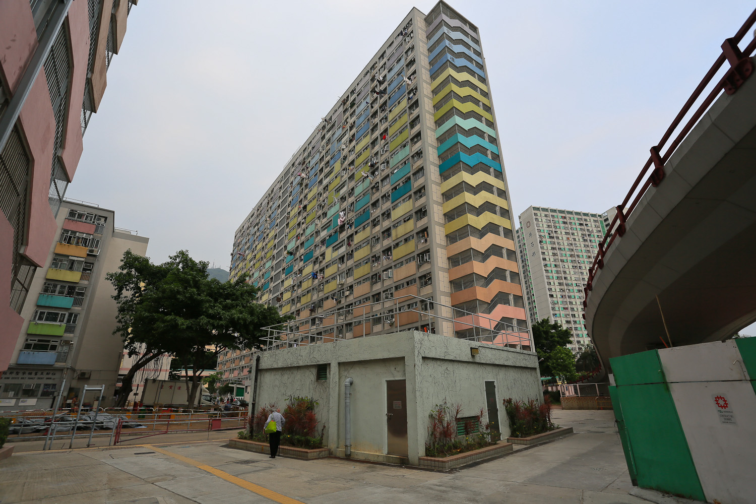 In the Sky: Choi Hung Estate, aka Rainbow Estate Kowloon HK