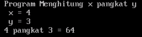 Dasar Pemrograman Komputer: Menghitung Nilai x pangkat n dengan Fungsi Rekursif