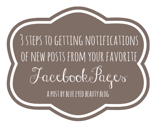 Blue Eyed Beauty Blog: 3 Steps to Getting Notifications of New Posts ...