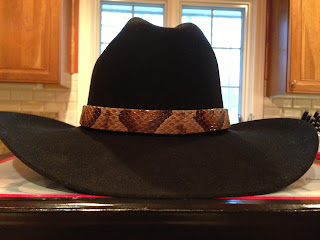 The musings of a 'Big Man': Update on the Copperhead Hat Band.