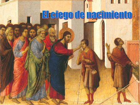 Recursos de Religión: El ciego de nacimiento: IV Domingo de Cuaresma