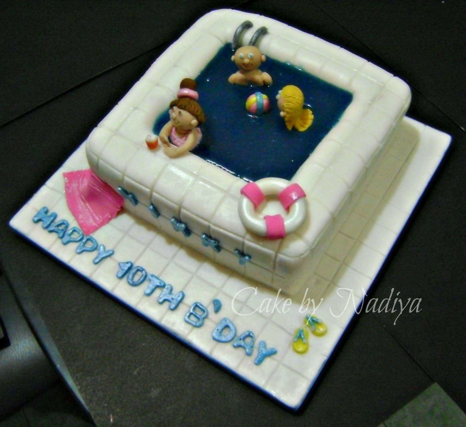 Nadiya's Tastes Of Maldives: Swimming Pool Chocolate Cake