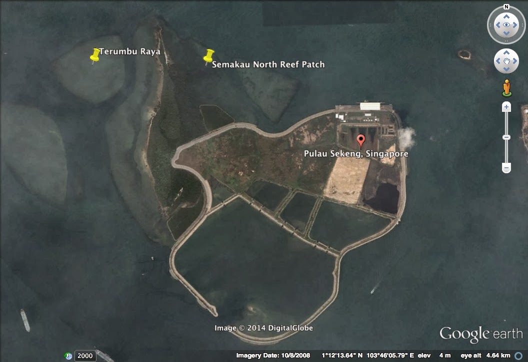 Peiyan.Photography I: Oil spill reaches Pulau Semakau