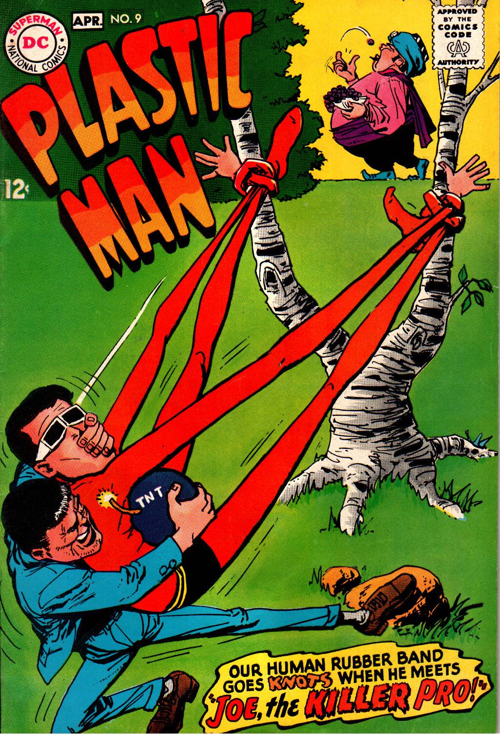 Boppin' (Like The Hip Folks Do): COMIC BOOK RETROVIEW: PLASTIC MAN In ...