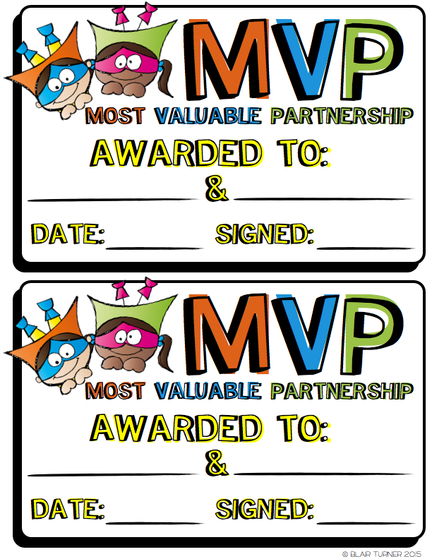 Primary Chalkboard: MVP - Most Valuable Partnership