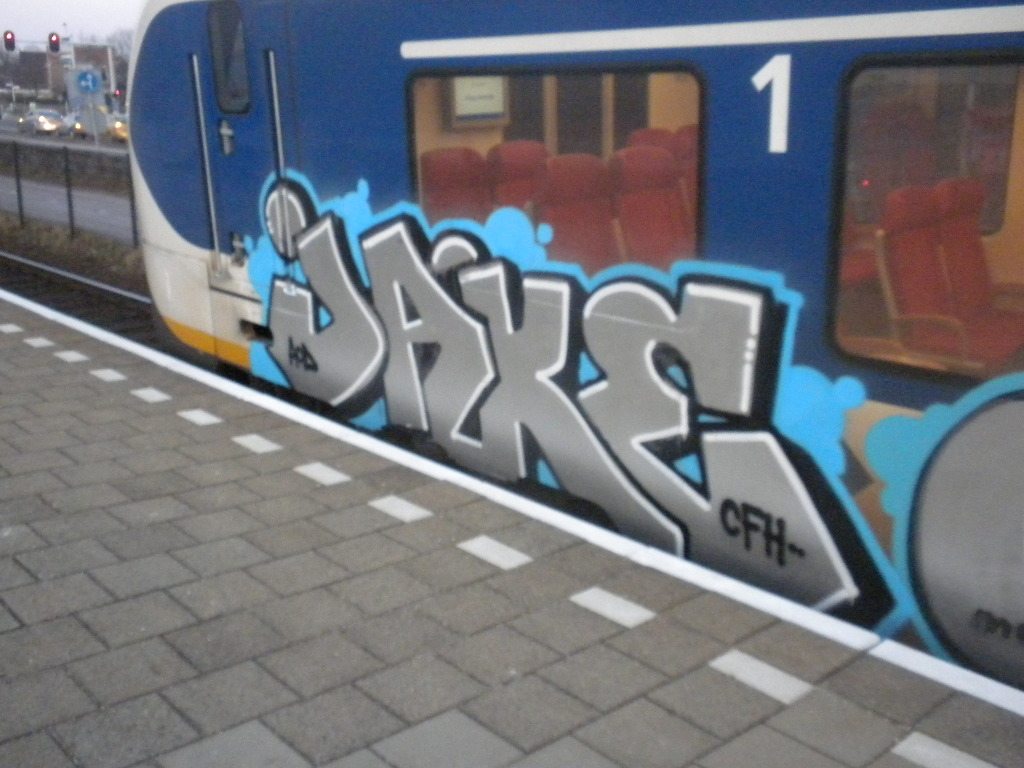 Graffiti Amsterdam: Train Jake
