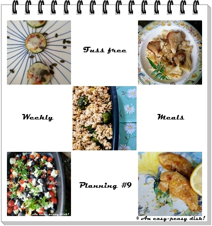 FUSS FREE WEEKLY MEALS PLANNING #9 (Menus complets et rapides de la ...