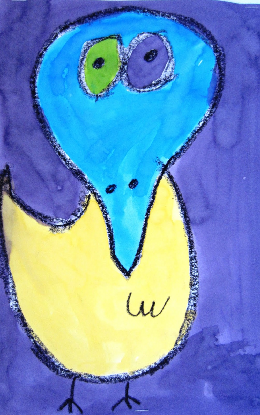 Blackas Bloggers: James Rizzi-Inspired Birds