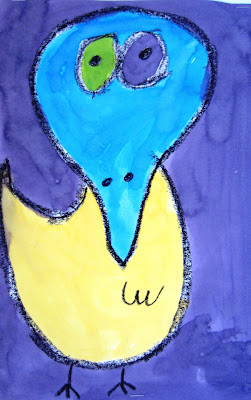 Blackas Bloggers: James Rizzi-Inspired Birds