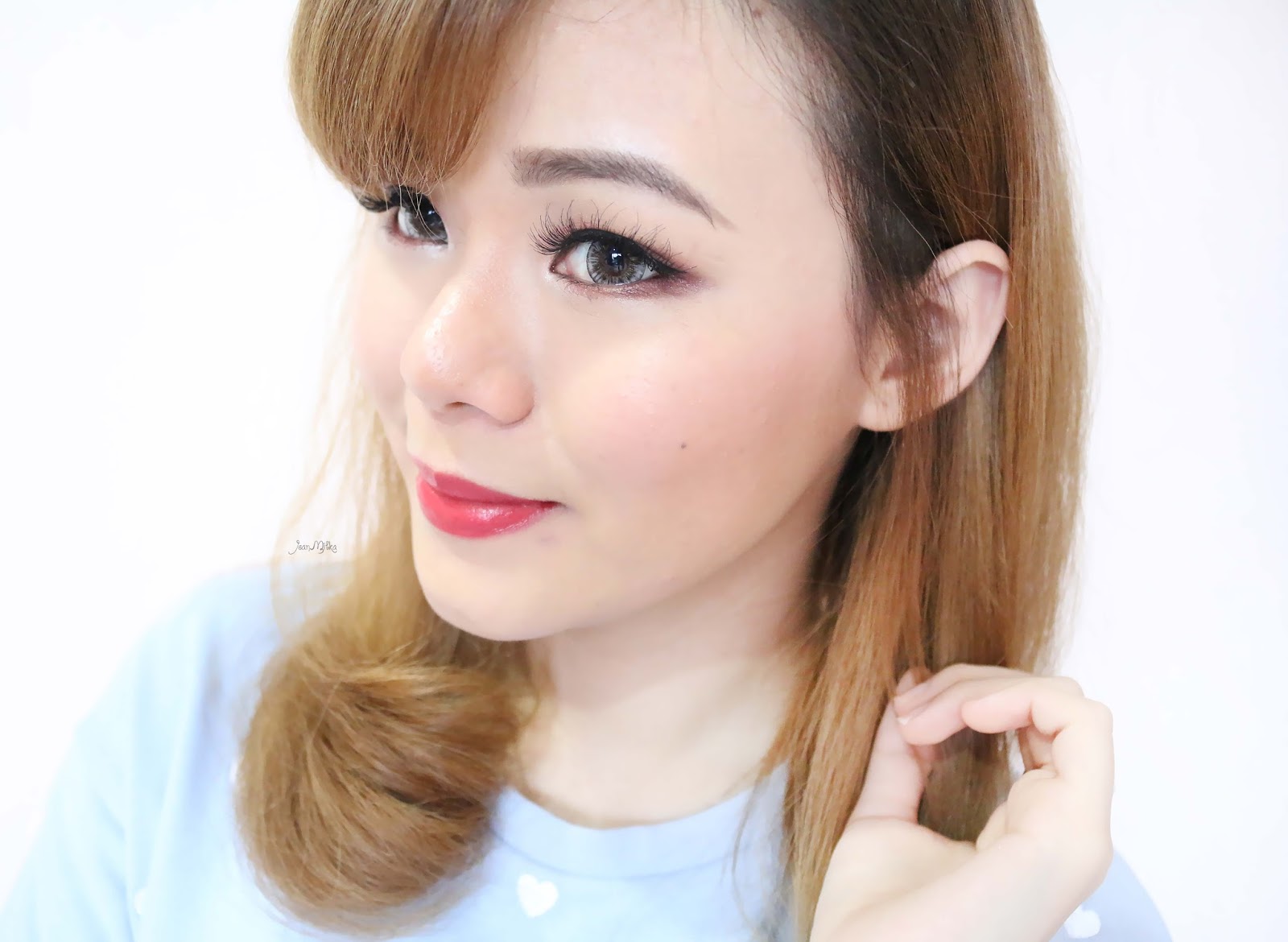 Review ULTIMA II Delicate Blush dan Lipstick | Jean Milka