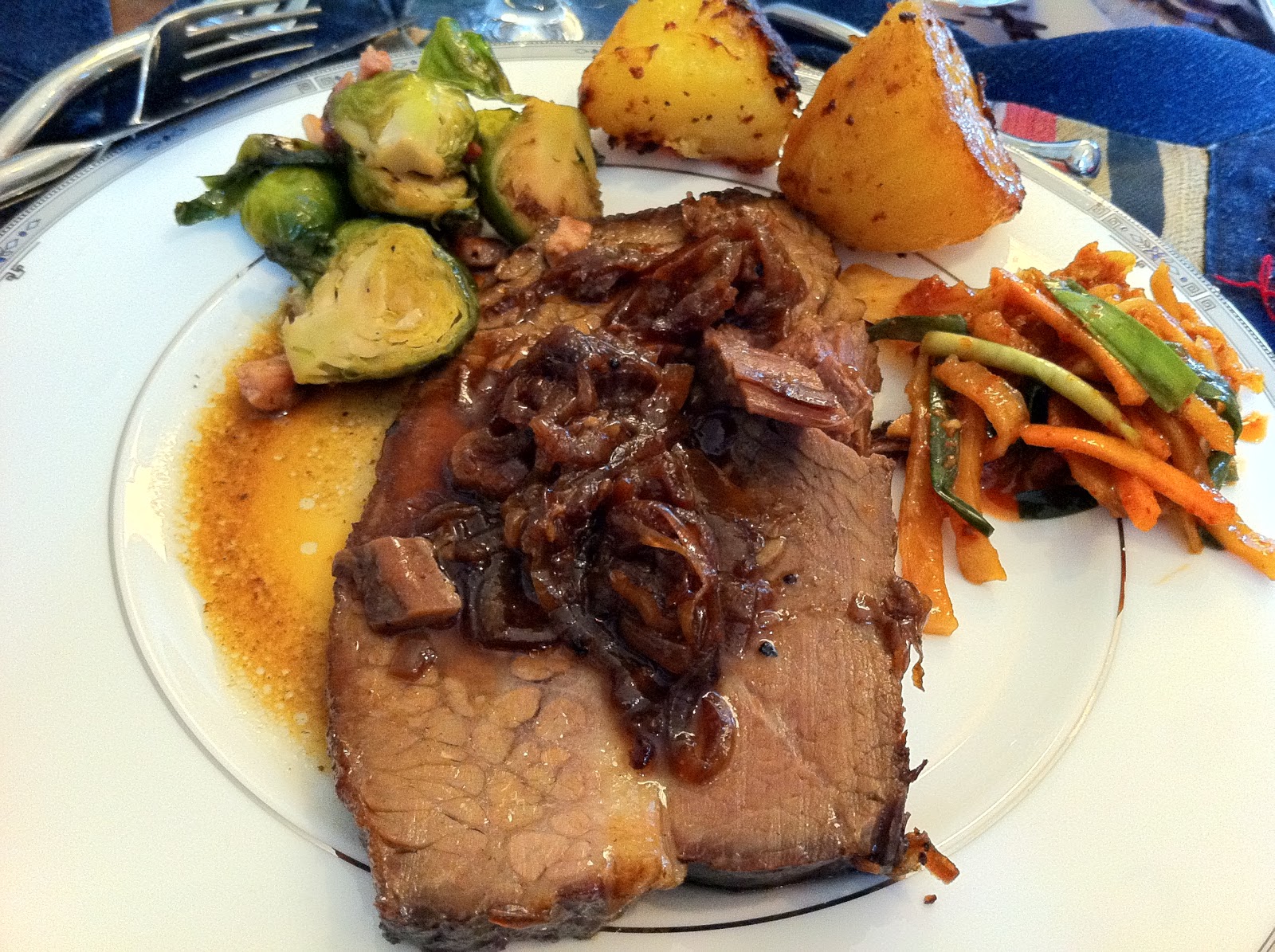 吃喝玩樂 - Diary of a Growing Boy: Meat 'n potatoes for Christmas