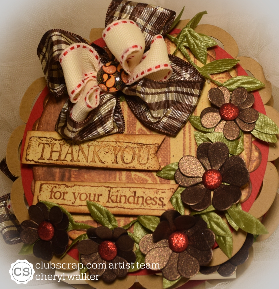 Sweeet Designs By Cheryl: Club Scrap October Artist Team Challenge