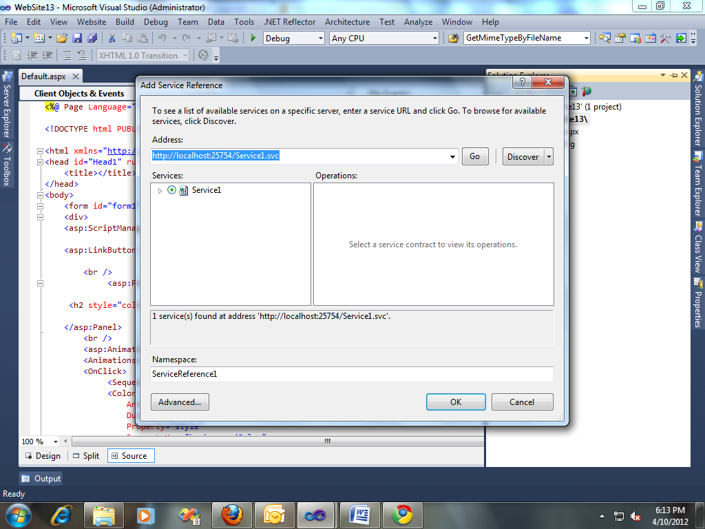 .Net Tutorial: Inserting and Retrieving data from database using WCF ... .Net Tutorial: Inserting and Retrieving data from database using WCF ...